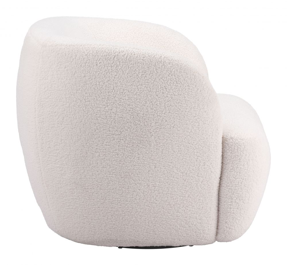 Govan Swivel Chair Ivory – Hollywood Glam Furnitures