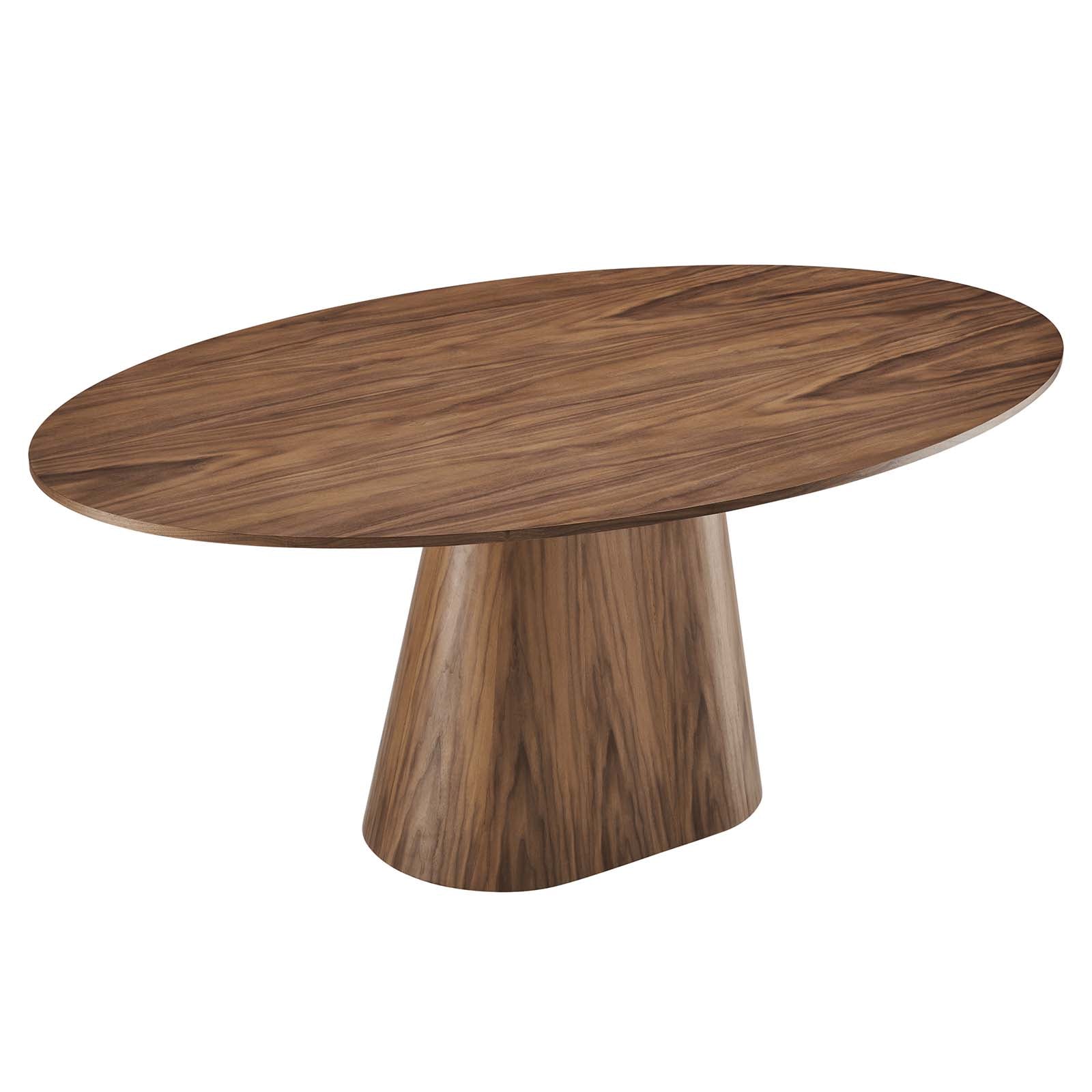 Provision 75" Oval Dining Table – Hollywood Glam Furnitures
