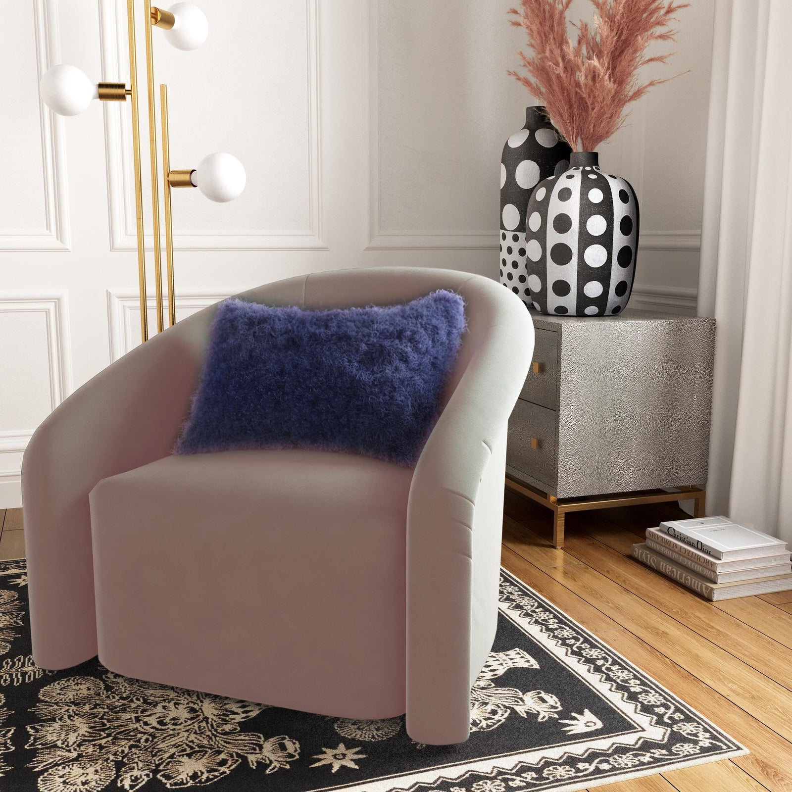 Tibetan Sheep Long Pillow – Hollywood Glam Furnitures