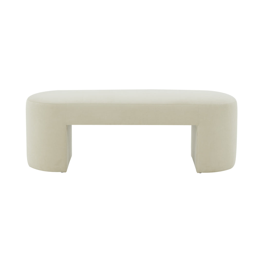 Elena Velvet Bench – Hollywood Glam Furnitures